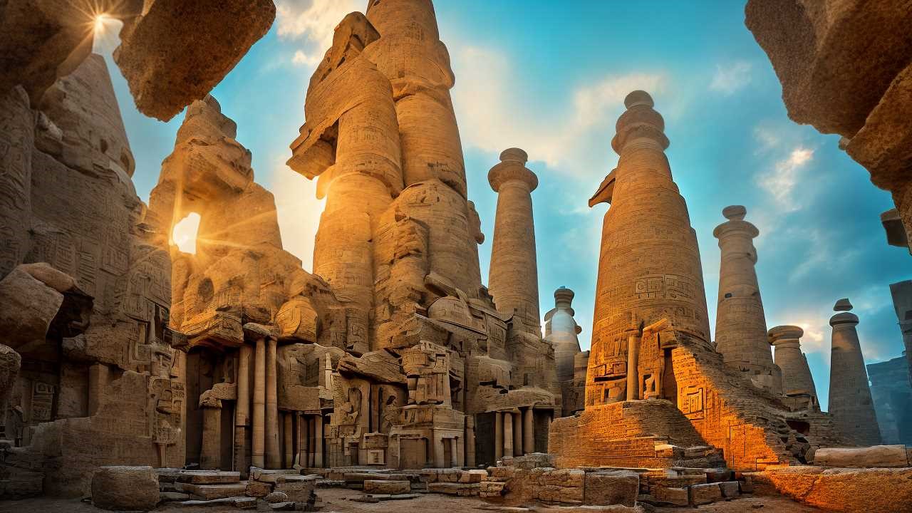 Unearthing History Hindu Temples Beneath the Pyramids