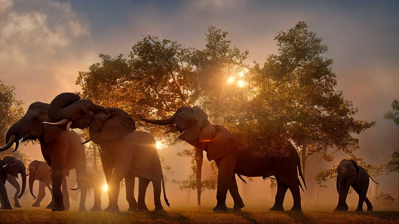 The Guardian Elephants in Hindu Mythology - Ramana Maharshi