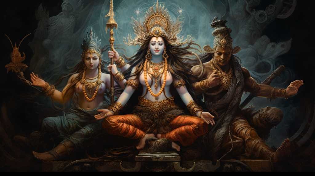 The Divine Feminine and Masculine in Hindu Mythology