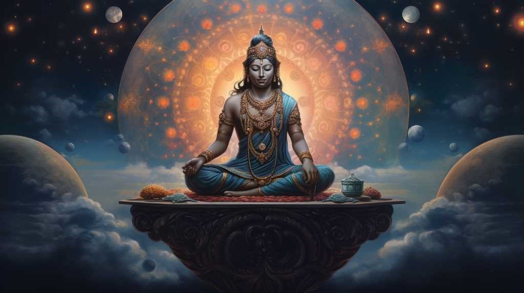 Vishnu The Preserver Among the Hindu Trinity