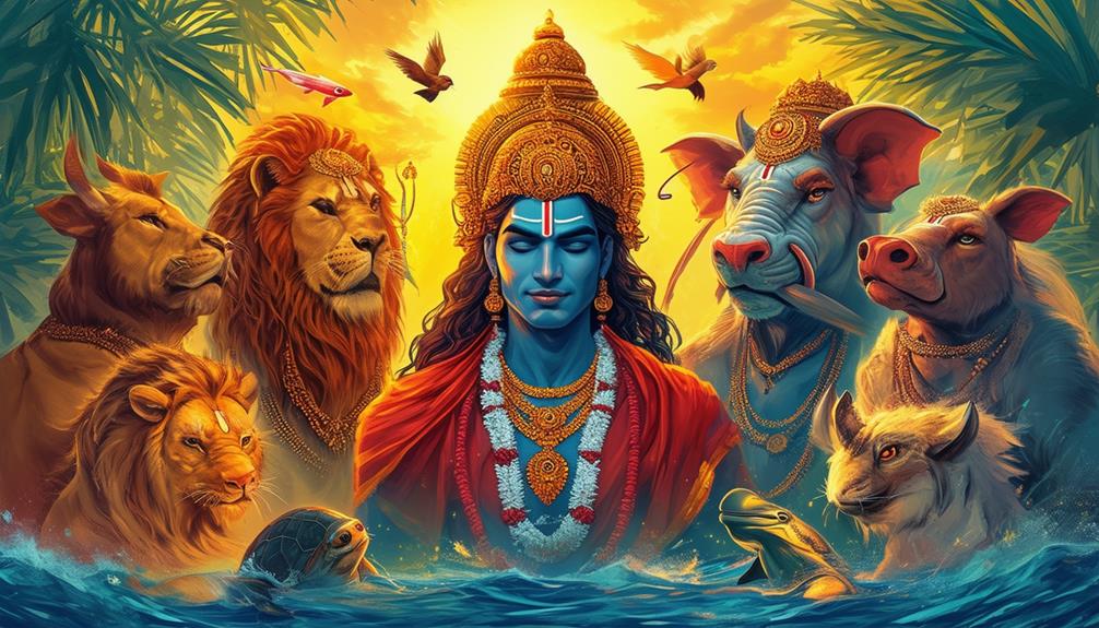 The Animal Kingdom and Hindu Deity Forms