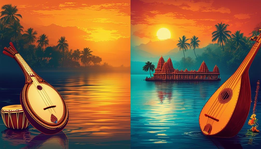 Understanding How Hindustani and Karnatak Music Differ