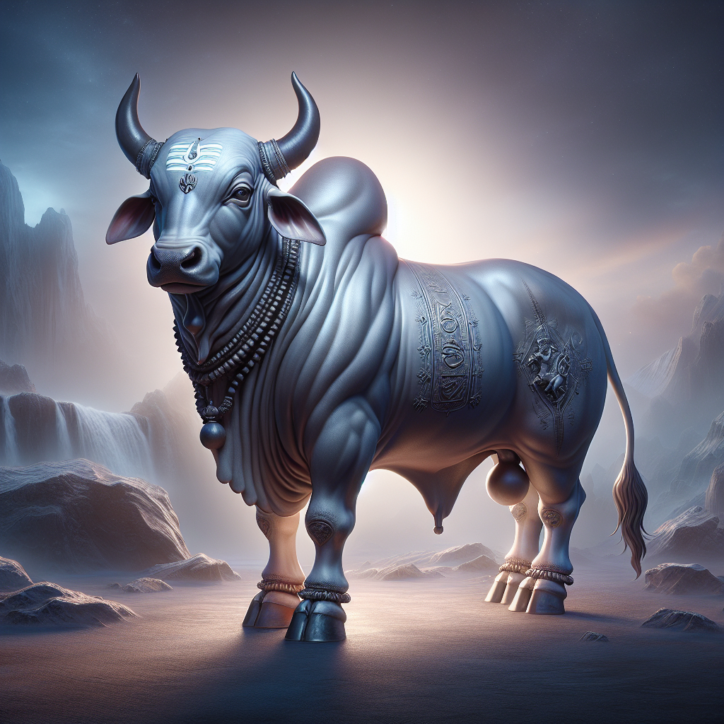 Nandi: The Divine Bull and Mount of Shiva