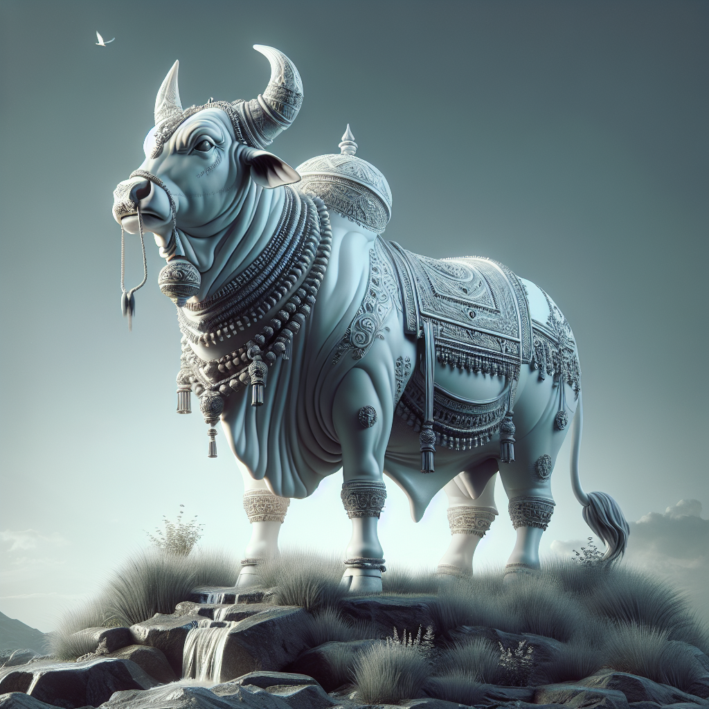 Nandi: The Divine Bull and Mount of Shiva