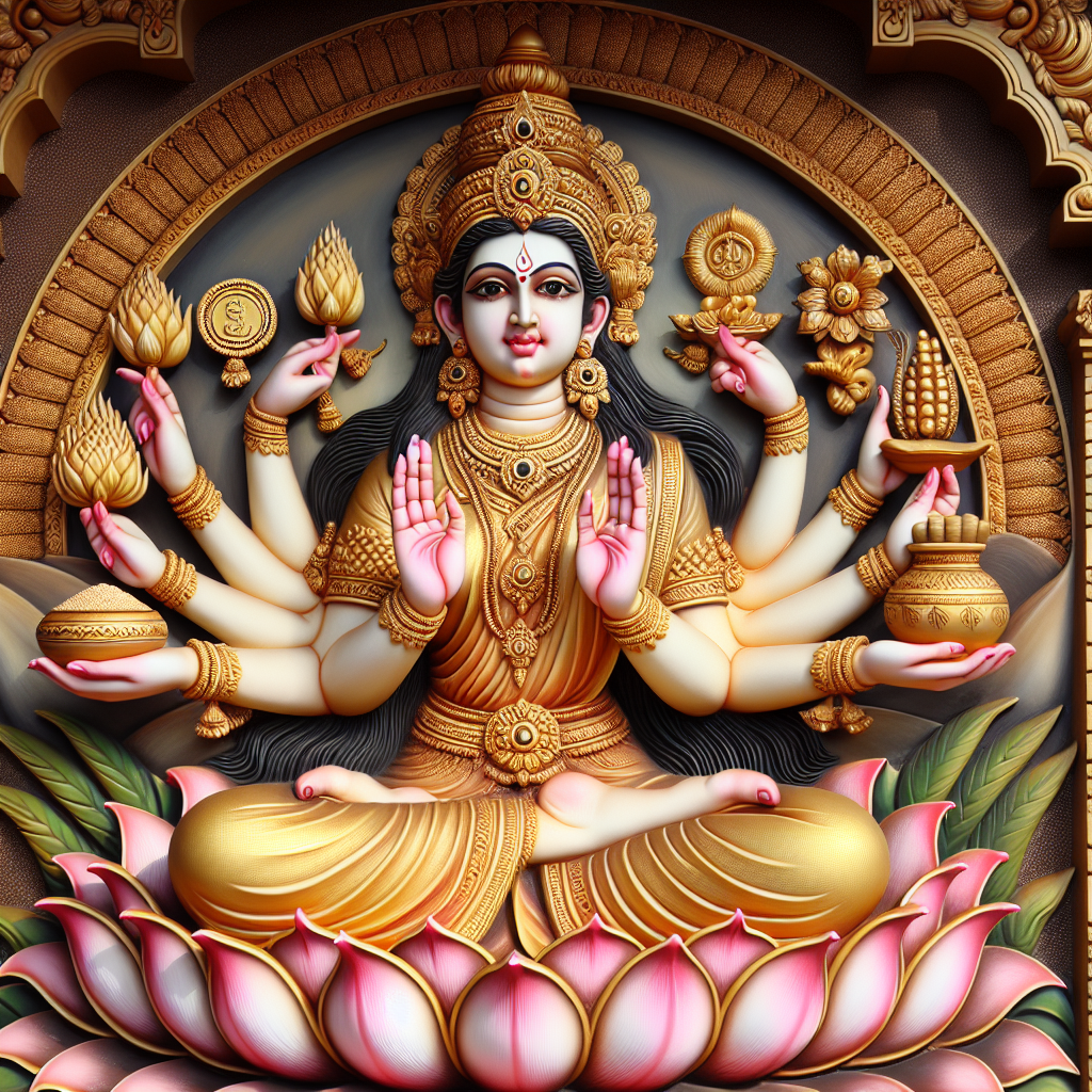 Mahalaxmi: The Great Lakshmi, Goddess of Wealth