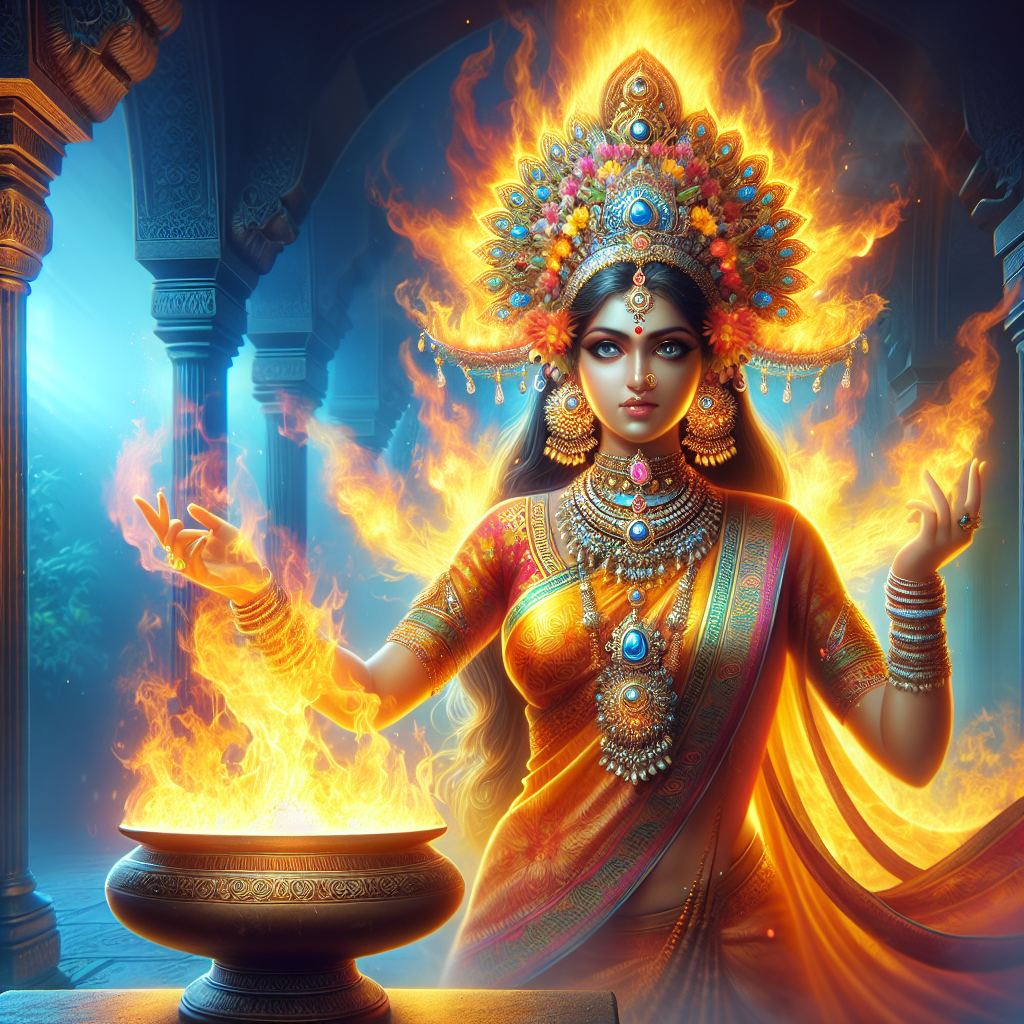 Svaha: The Goddess of Sacrificial Offerings and Wife of Agni