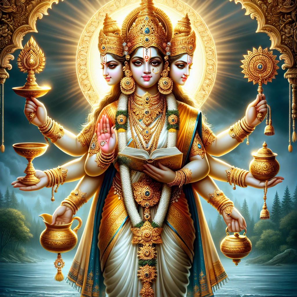 Brahmani: The Shakti of Brahma, Goddess of Knowledge