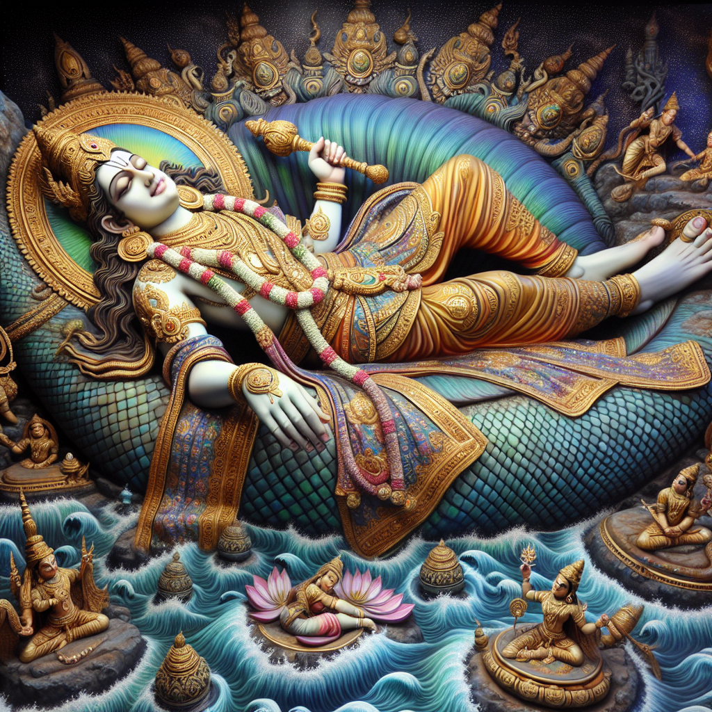 Ranganatha: The Reclining Form of Vishnu
